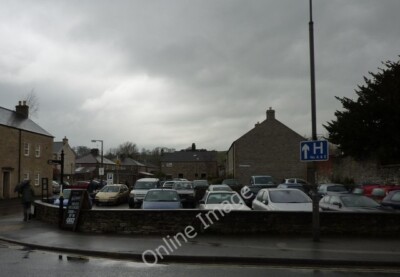 Photo 6x4 New Street and pub car park, Bakewell Junction with Bath ...