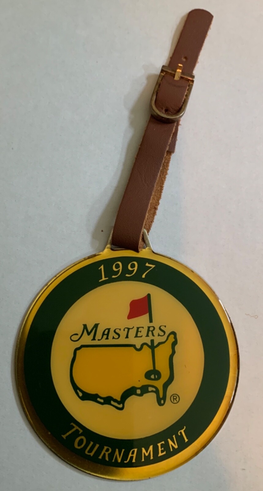 Masters Golf Tournament Bag Tag (1997) | eBay