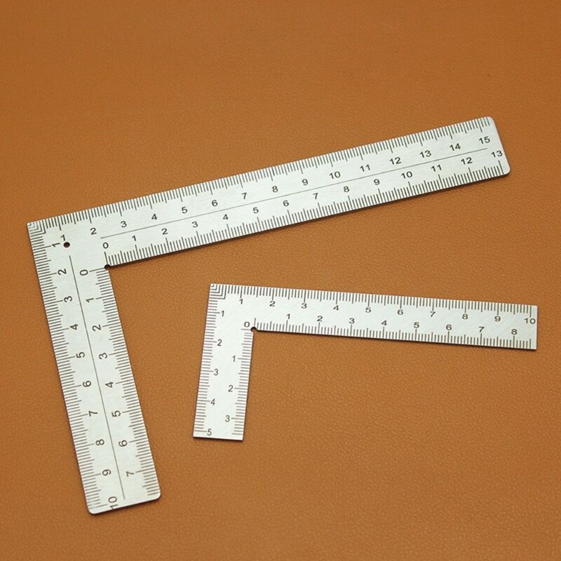 Ruler Stainless Steel L-shaped Ruler High Accuracy Measuring Layout | eBay