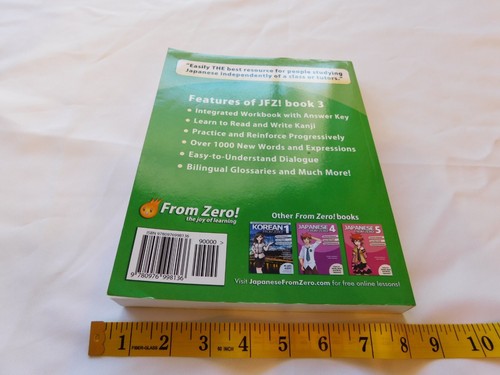 Japanese from Zero! 3 Proven Techniques to Learn workbook grammar Kanji ...