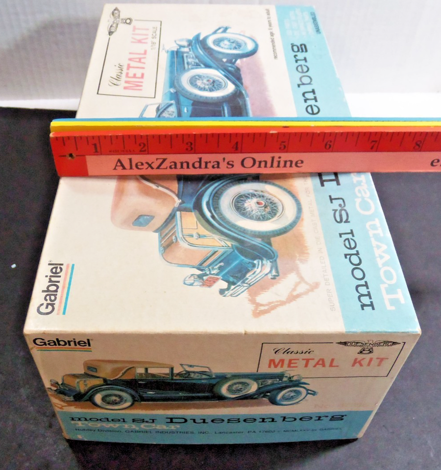 Gabriel Hubley Model SJ Duesenberg Town Car 1/18 Scale Classic Metal ...