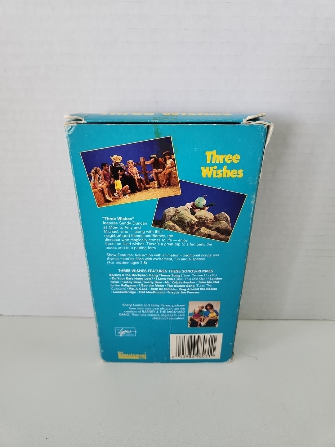 Barney & Backyard Gang Three Wishes VHS 1988 Video Tape Early ...