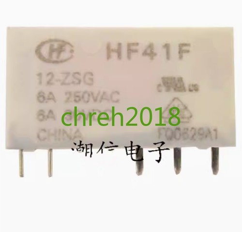 3 PCS NEW HF41F-12-ZS five pin 12V Hongfa relay | eBay