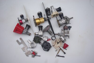 Cox .020 and .049 model airplane engine parts lot | eBay