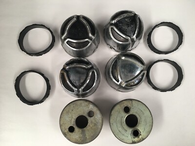 MAZDA RX3 808 CENTRE CAP ALLO SET OF 4PCS 4 RINGS 2 FITTING REAR ...