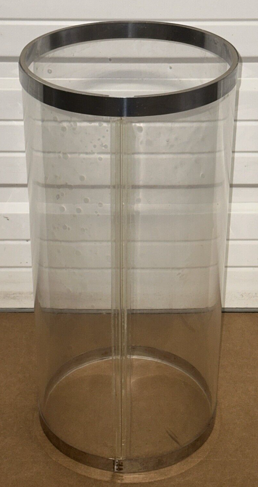 Beaver Wizard Spiral Gumball Machine Clear Cylinder Ramp Holder Silver ...