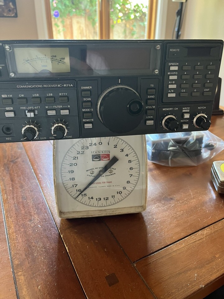 Vintage ICOM IC-R71A Communications Receiver HAM Radio | eBay