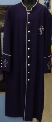 Clergy, Pastor, Preacher, Pulpit, Church Robe for Men of God! Purple ...