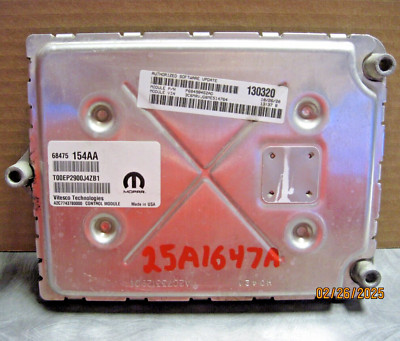 2021 Dodge Ram Promaster Van 1500 2500 3500 Powertrain Control Module ...