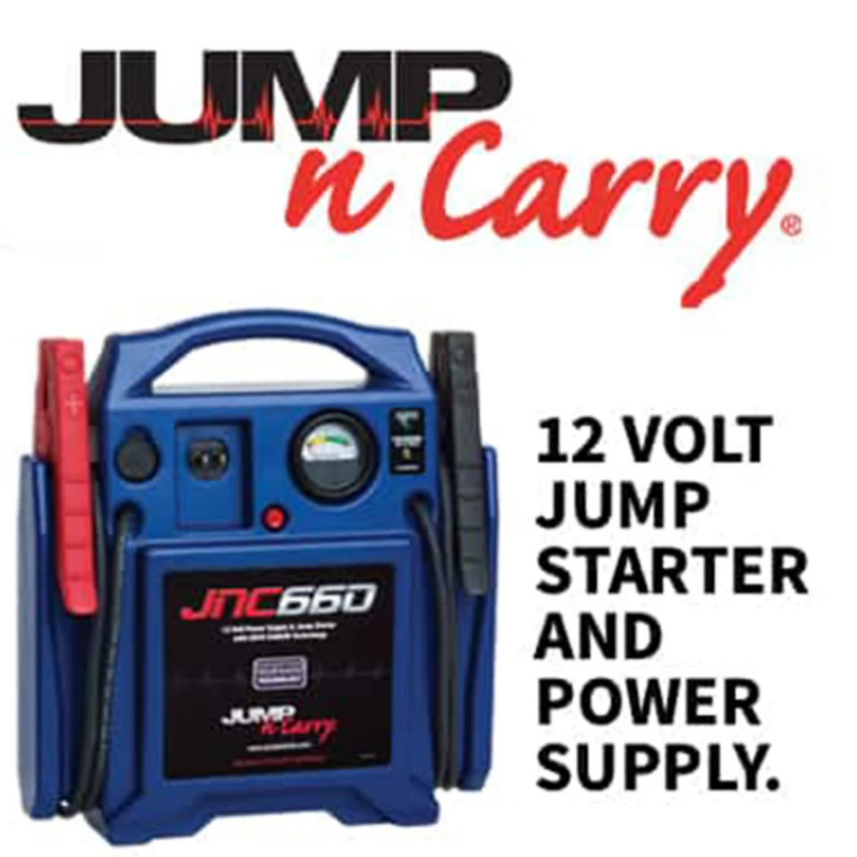 Clore Automotive JNC660 Jump-N-Carry 1700 Peak Amp 12 Volt Jump Starter ...