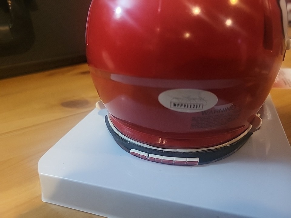 Patrick Mahomes Autographed Kansas City Chiefs Mini Helmet JSA COA | eBay