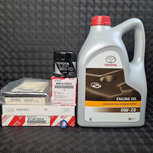 GENUINE TOYOTA YARIS SERVICE KIT HYBRID 1.5L 2011 TO 2019 MODEL YARIS ...