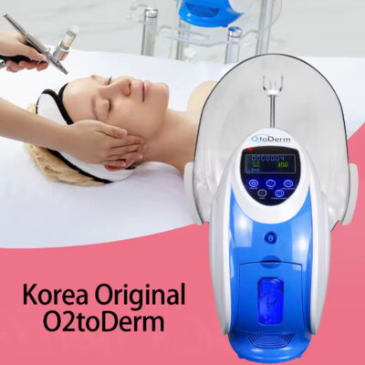 Korea O2toDerm Oxgen Facial Machine Face Skin Deepcare Oxygen Dome Mask ...