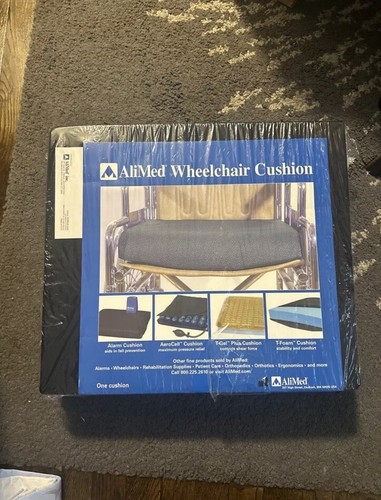 Alimed T-Foam Wheelchair Back Support Cushion 16”x16”, Standard, NEW | eBay