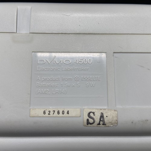 Dymo 4500 Electronic Labelmaker - Used, Tested, Works, Labelmaker Only ...