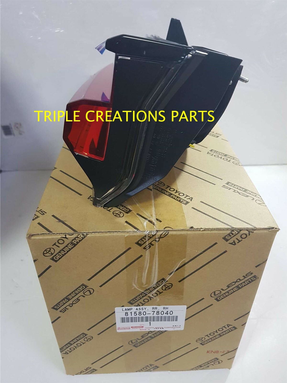 Toyota Lexus Genuine 8158078040 Lamp Assy Rr RH 81580-78040 OEM | eBay