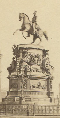 STATUE TSAR NICHOLAS. CDV. ST PETERSBURG, RUSSIA. | eBay