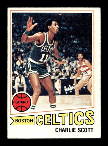 1977 78 Topps #125 Charlie Scott Celtics EX-MT *3w | eBay
