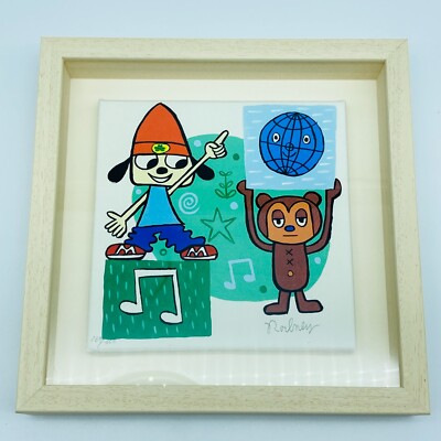 PARAPPA THE RAPPER ＆ PJ BERRI 5.9"x5.9" Giclee Prints 300 Limited ...