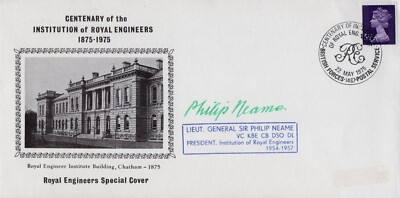 Great War Victoria Cross recipient Philip Neame VC signed cover | eBay