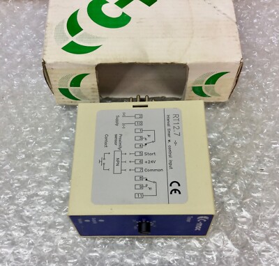 C-MAC RT12.7-2-0-024-3S 11-PIN TIME DELAY RELAY 250VAC .08-3 SECOND NEW ...