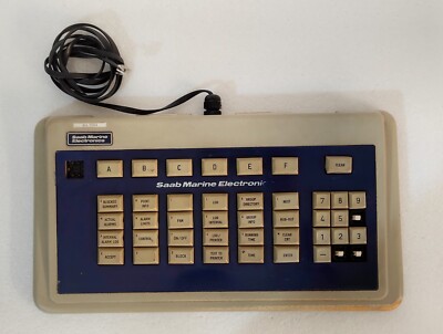 SAAB Stalectronic 2000 Keyboard Part Number 9329 251-101 | eBay