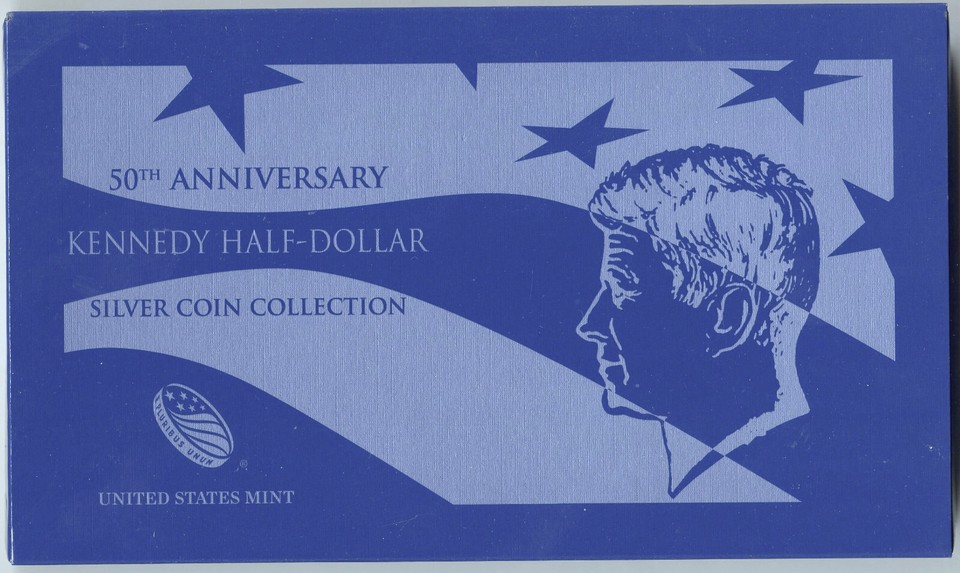 2014 Kennedy Half Dollar 50th Anniversary Silver Coin Collection US ...