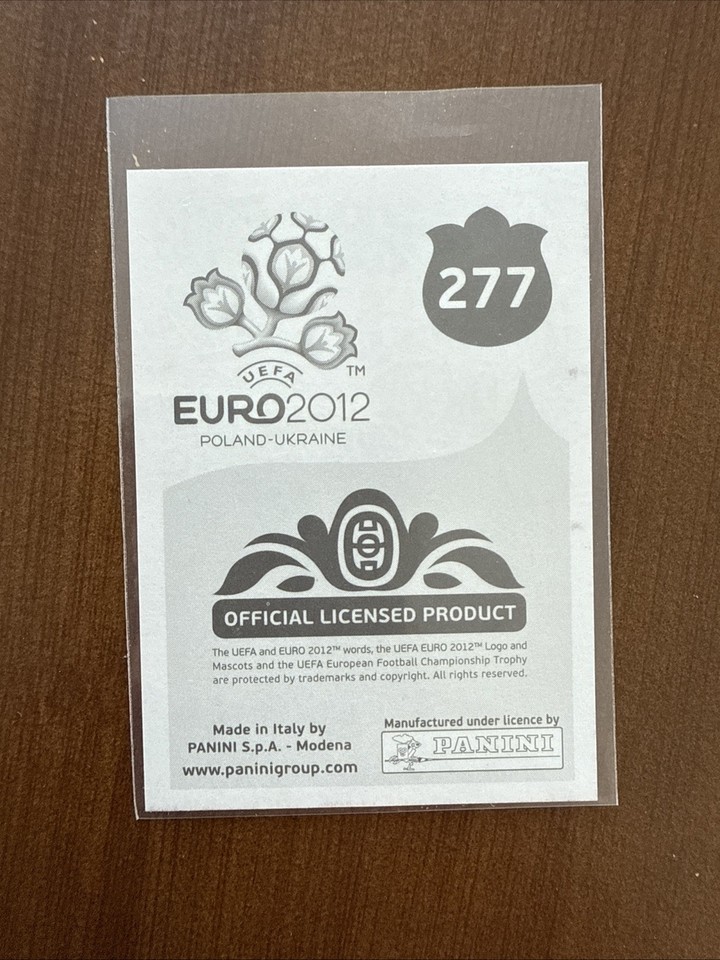 Panini UEFA Euro 2012 stickers - Christiano Ronaldo Football Sticker | eBay