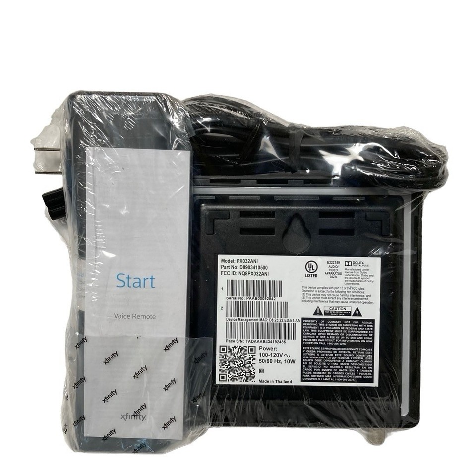 Xfinity XiD-P Cable Box PX032ANI With REMOTE & Power Cord NEW | eBay
