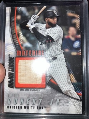 Luis Robert Jr Major League Material Topps 2025 23/25 | eBay
