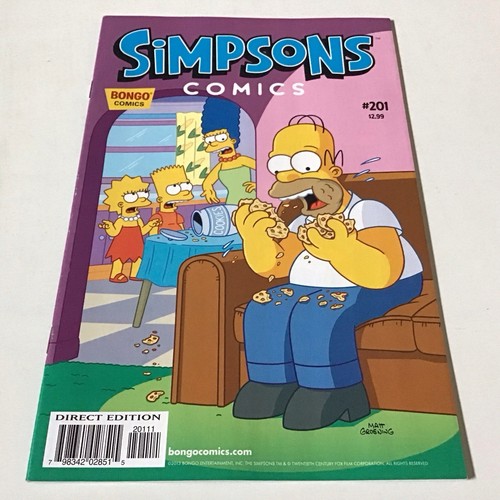 Simpsons Comics # 201, Bart Simpson, Homer, Bongo Comics (2013) VF+ | eBay