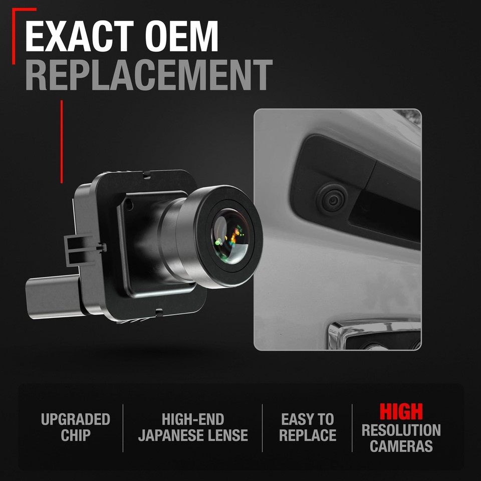 Rear View Backup Camera - Compatible with 2012-2014 Ford F150- SVT ...