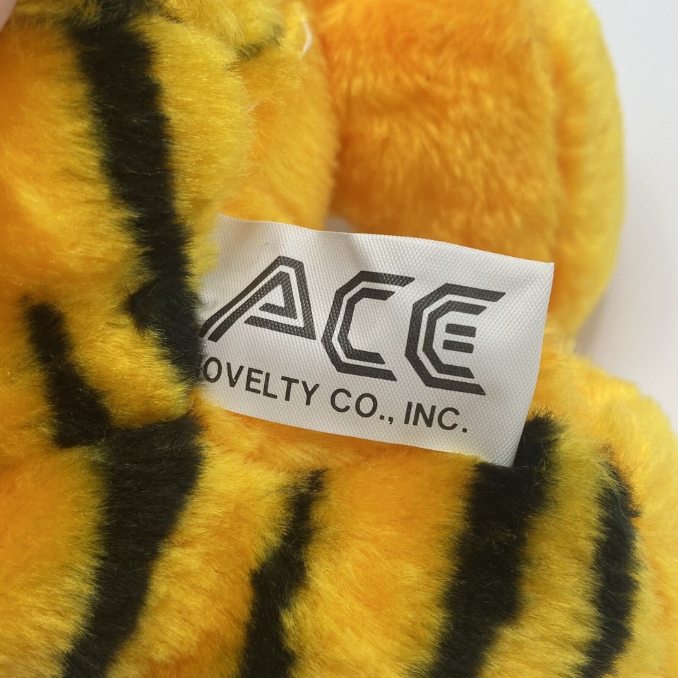 HEATHCLIFF Plush 1988 Orange Cartoon Cat ACE Novelty Toy 8" Vintage | eBay