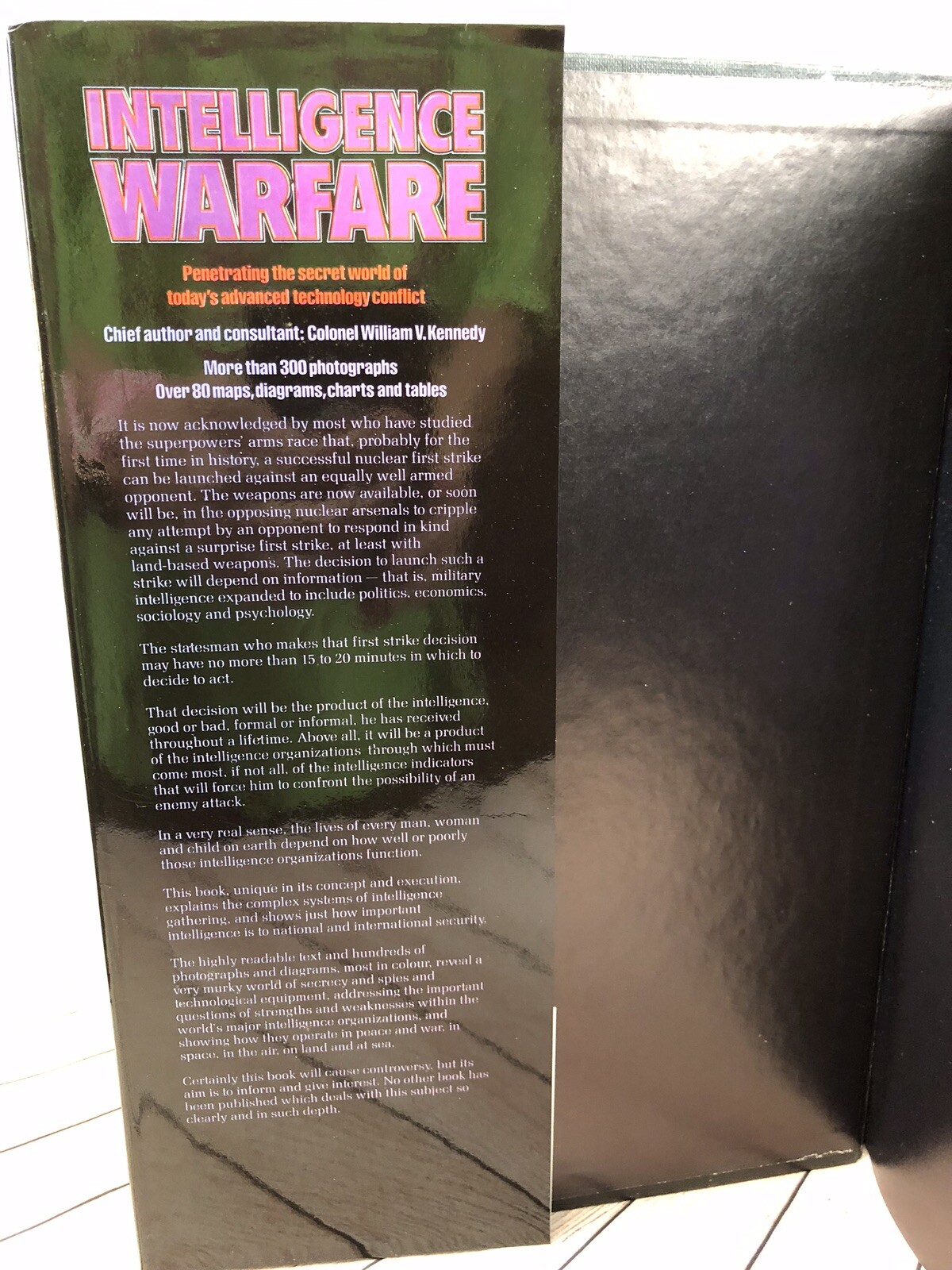 Hardcover Book Intelligence Warfare Colonel William V Kennedy Chief ...