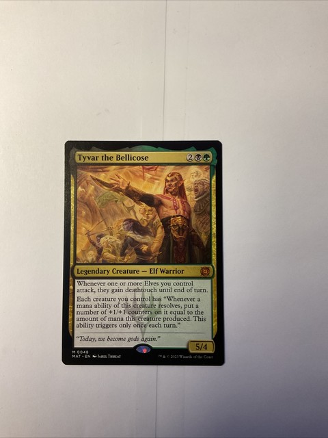 MTG Tyvar the Bellicose March of the Machine: The Aftermath 0048 ...