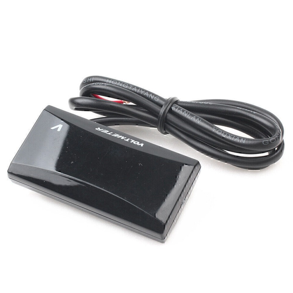 Universal Mini LED Digital Voltmeter Voltage Meter Instruments Gauge ...