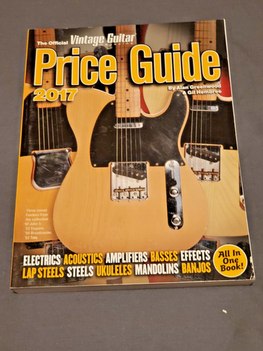 The Official Vintage Guitar Magazine Price Guide 2017 Greenwood ...