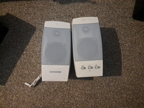 Vintage Gateway 2000 ACS41 Altec Lansing Multimedia Computer Speaker ...