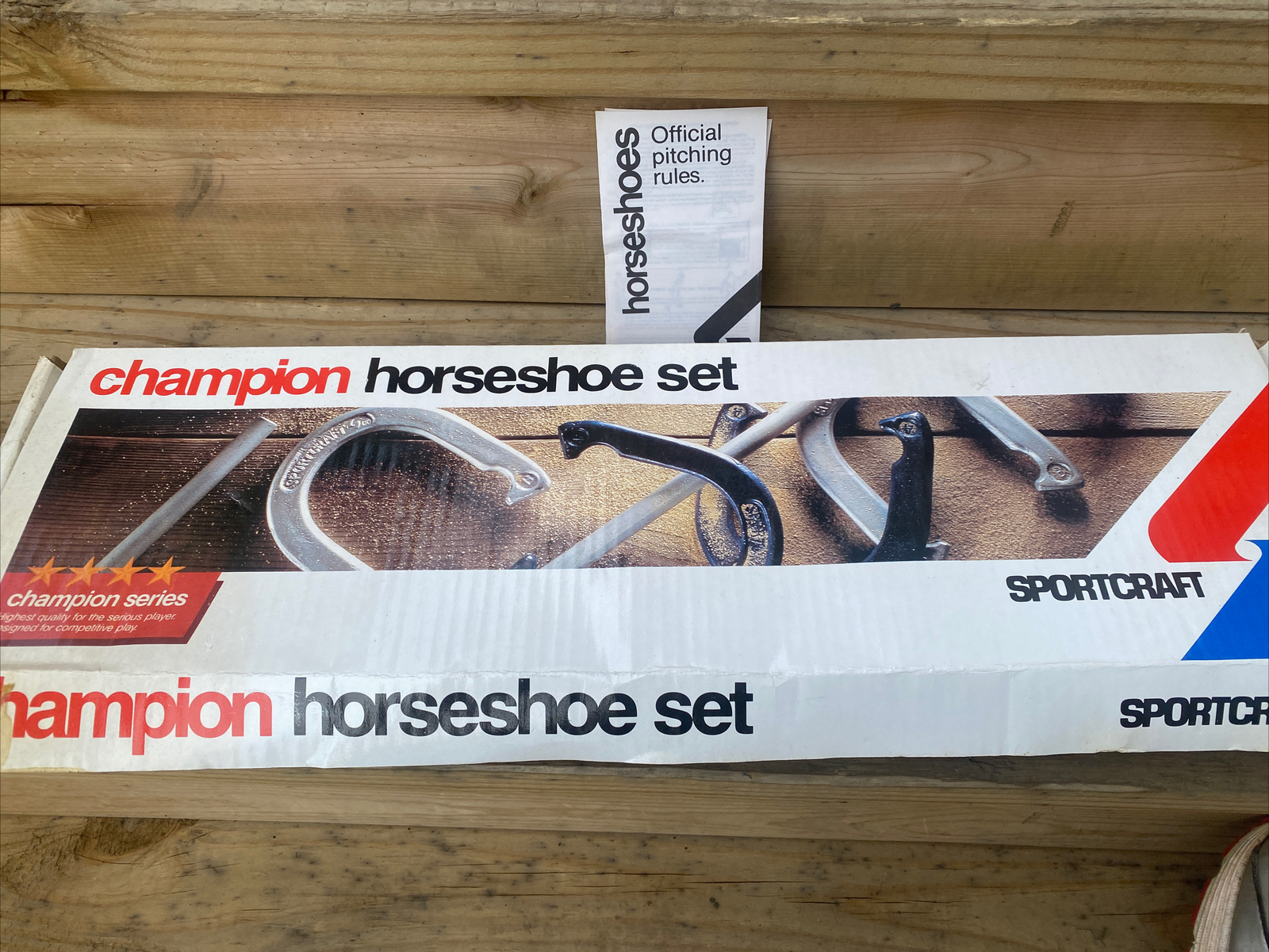 sportcraft champion horeshoe set new | eBay