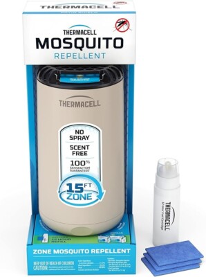 Thermacell Mosquito Repeller Patio Shield 12 Hour Protection & 3 ...
