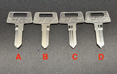 2 ATV Key Blank 95 & Up 4 Wheeler Kawasaki Bayou 220 300 Prairie Brute ...