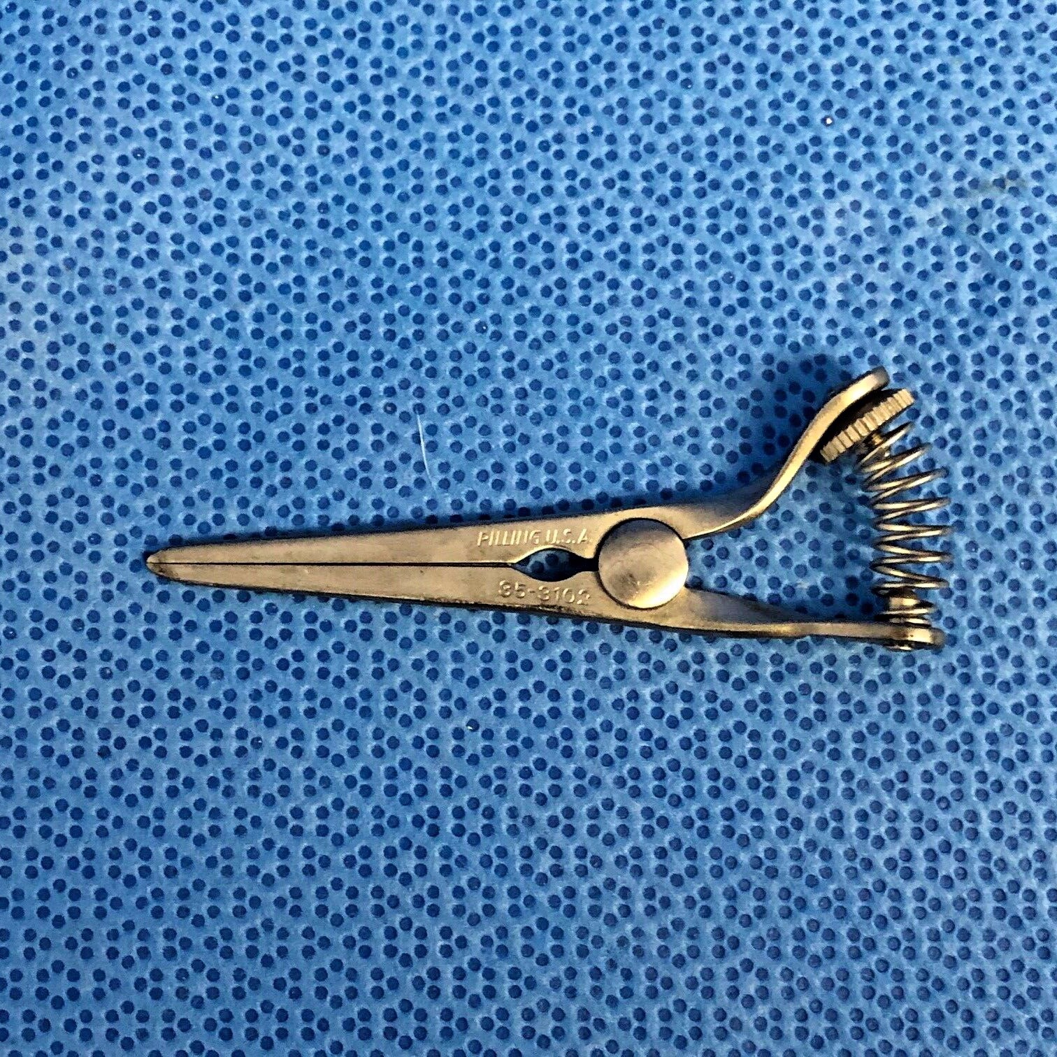 Set of 2 Pilling 35-3112 & 35-310 Glover Style TL 1/2" Jaw 1/4" Bulldog ...