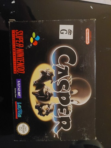 Snes Super Nintendo Casper Complete | eBay