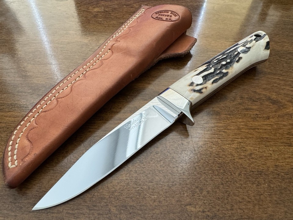 Joe Cordova Custom Fixed Blade Loveless Style Knife Hunter Nice Handle ...