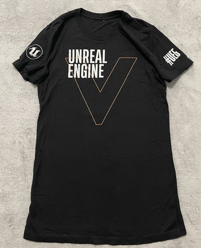 Unreal Engine 5 Shirt Mens XS Black Epic Games Promotional Merch Video ...