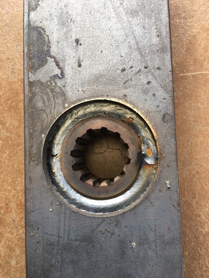 Stump-jumper Bar ONLY with a 12 spline hub fits Howse, Bush Hog, Kodiak ...