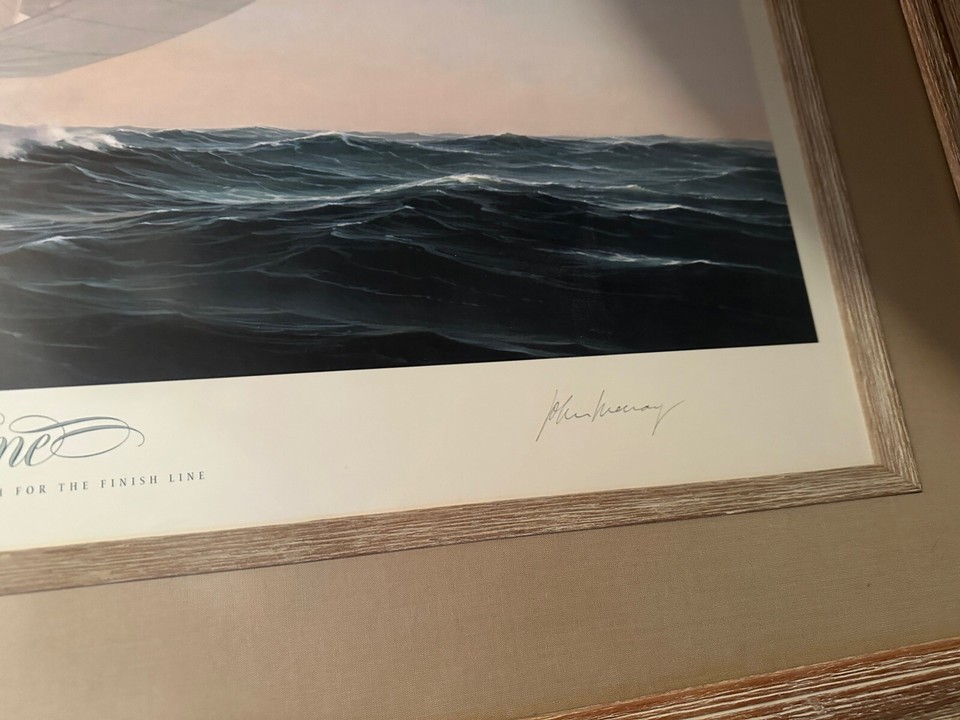 John Mecray Limited Edition Remarque - Reaching Home - 902/975 - Framed ...