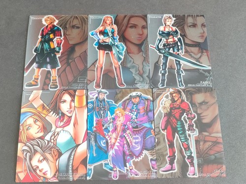 Final Fantasy Art Museum Card #P-008 P-004 10-2 X-2 Yuna Paine Rikku ...