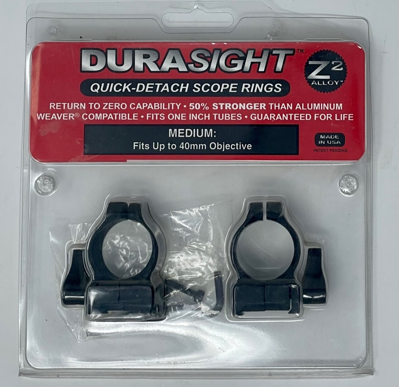 DURASIGHT Quick Detach Rings 1" Medium Height | eBay