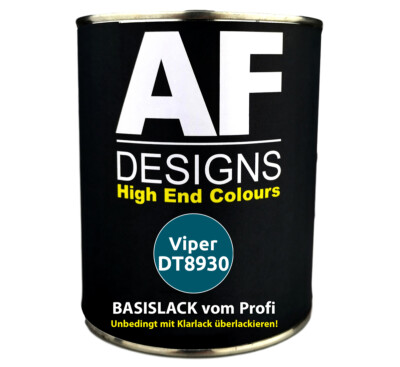 250ML Basislack Viper DT8930 Medium Turquoise Metallic Spritzfertig ...